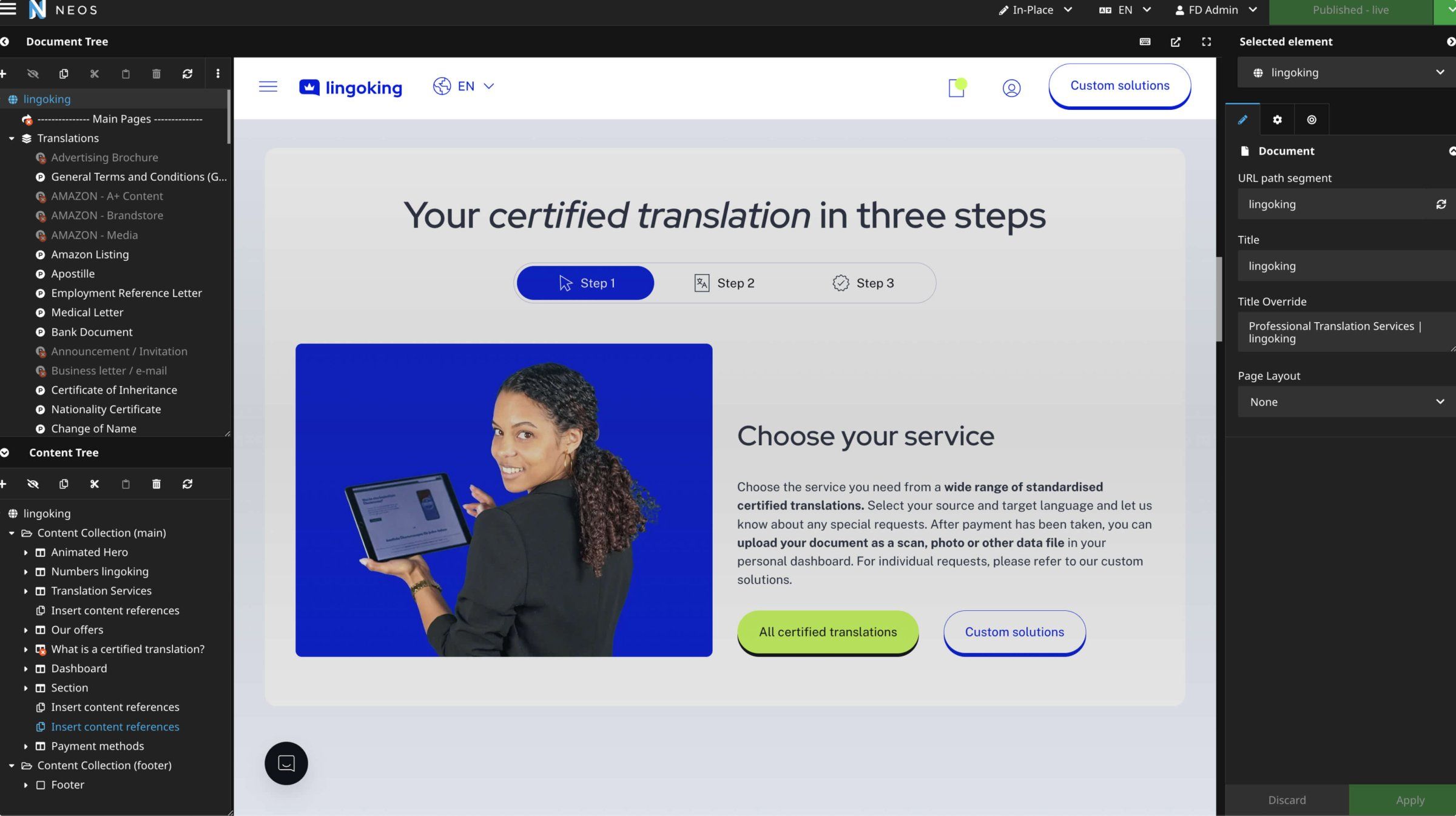 lingoking - Cases - Format D